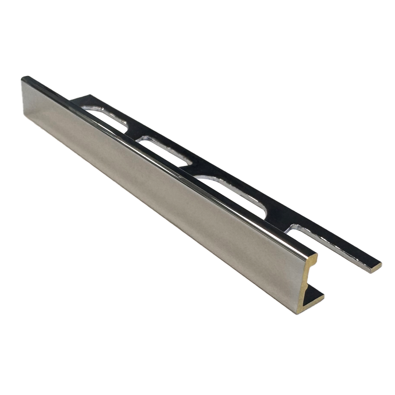 Mapei Profilpas Cerfix Proangle Straight Edge Chrome Plated Brass Trim 2.7m | Northants Tools